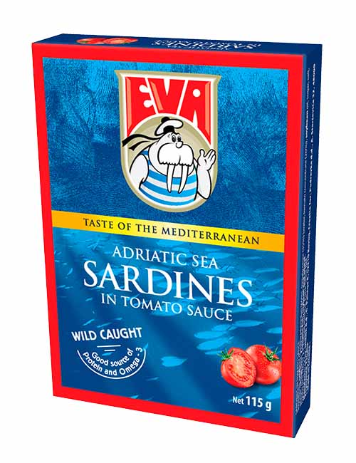 EVA SARDINES IN OLIVE OIL 115g x 12 | Marco Polo Foods